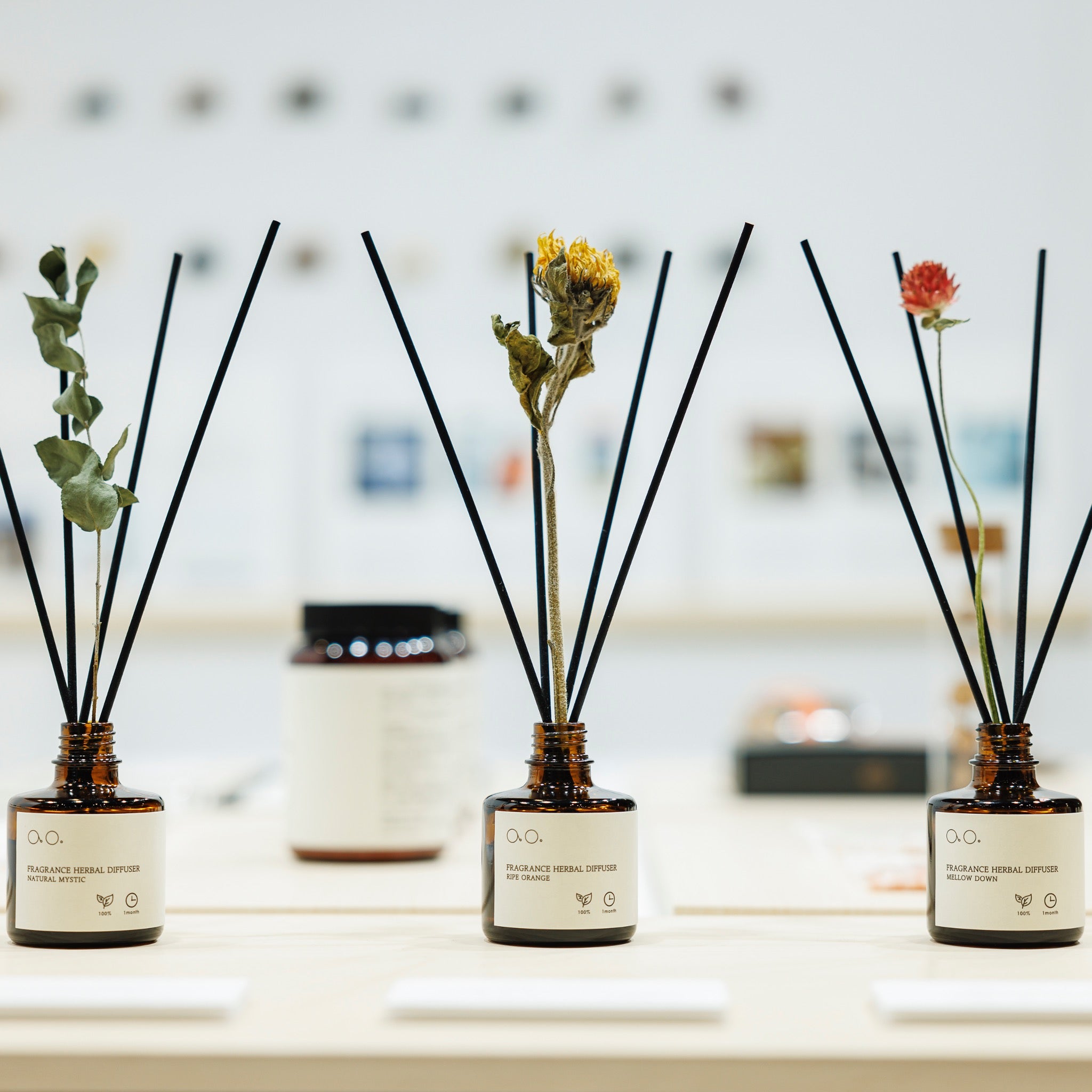 FRAGRANCE HERBAL DIFFUSER - NATURAL MYSTIC - – ao.